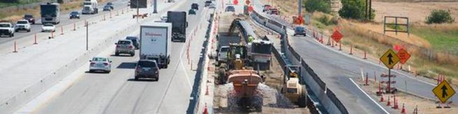 SACRAMENTO FREEWAY CONSTRUCTION CLOSE TO COMPLETION
