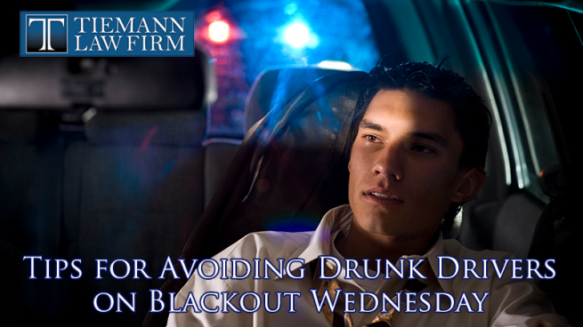 TIPS FOR AVOIDING DRUNK DRIVERS ON BLACKOUT WEDNESDAYS